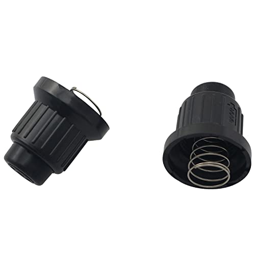 PSCCO 2PCS AAA Battery Push Button Igniter Ignitor Cap Propane Gas Fire Pit Ignitor Caps Replacement Pulse Electronic Igniter Push Button Switch Cap for Spark Generator Gas Grill