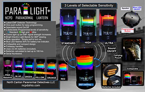 para-Light+, para-Light Plus, EMF Detection, K2 Replacement, Paranormal Equipment, Ghost Hunting