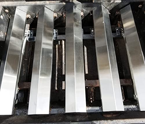 Htanch SN1751 (5-Pack) 16 13/16" Stainless Steel Heat Plate Replacement for Brinkmann Models 810-1750-S, 810-3820-S, 810-3821-S,Members Mark GR2210601-MM-0