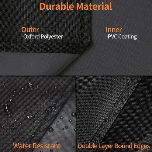 Grill Cover for Blackstone 22 inch Griddle Water Resistant 600D Polyester Heavy Duty Flat top 22" Gas Grill Cover Exclusively Fits Blackstone 22" Griddle Cooking Station Without Hood