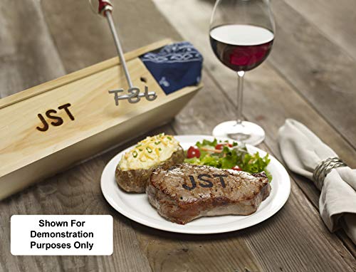Circle M Branding Iron for Steak, Buns, Wood & Leather