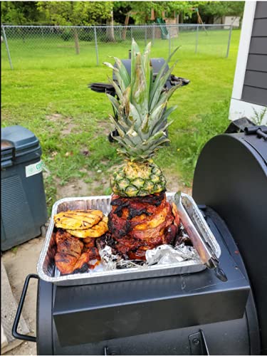 BBQ Vertical Skewer for Al Pastor Brazilian Barbecue Skewers Hack Gaucho,Great for Home Made Tacos Al Pastor, Shawarma, Brazilian Churrasco,Stainless Steel,with 8 inch & 10 inch stick