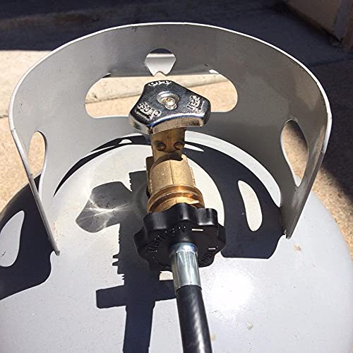 MCAMPAS Propane Torch Hose Weed Burner Hose Adapter for Use Connects to U.S.Any Standard Propane Tank to Propane Weed Burner Torch Head Burner 12 Feet High Pressure Extension Hose 350 PSI