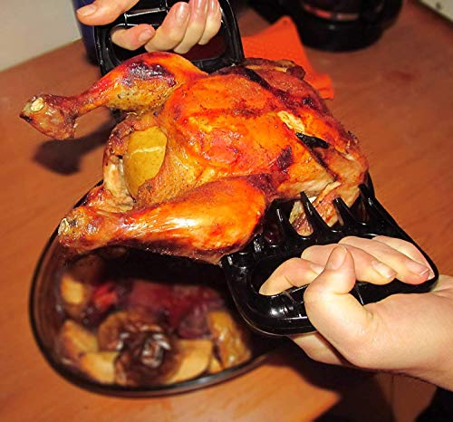 Arres Pulled Pork Claws & Meat Shredder - BBQ Grill Tools and Smoking Accessories for Carving, Handling, Lifting (Meat claws)