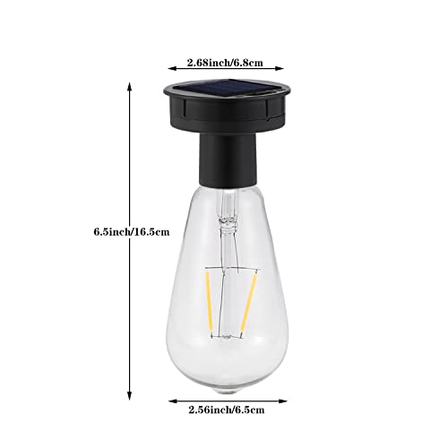 pearlstar Replacement Top with Bulb for Solar Lights Lanterns