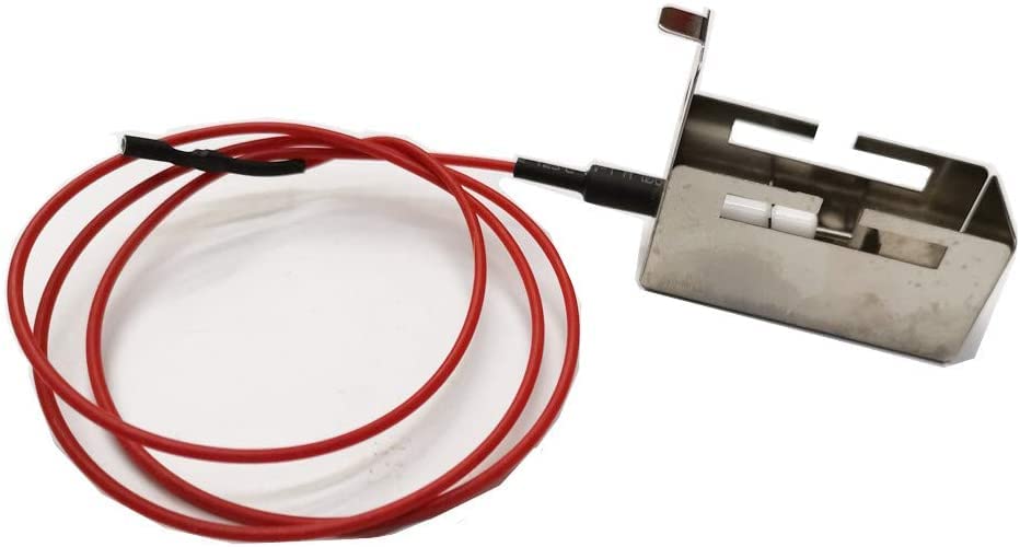 MOASKER Grill Igniter Replacement Kit with Collector Box for DCS Gas Grills Models, Stainless Electrode and Wire for DCS 27DBQ, 27DBQR, 27DBR, 27DSBQ, 27DSBQR (3-Pack)