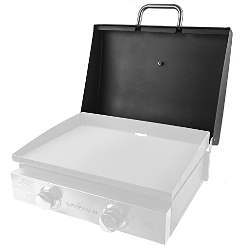 Hard Cover Hood for Blackstone 22 Inch Tabletop Griddle,Hard Lid with Temperature Gauge-Replacement Accessories for Blackstone 22" Grill