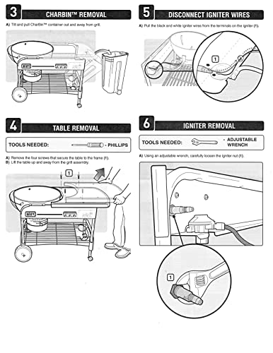 Weber Performer Replacement Gas Grill Igniter Kit 10470
