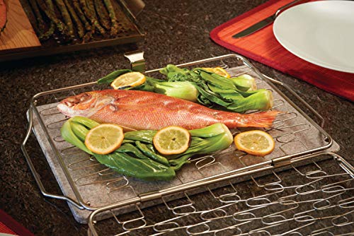 Napoleon 57012 Flexible Basket Grill Accessory, Stainless Steel