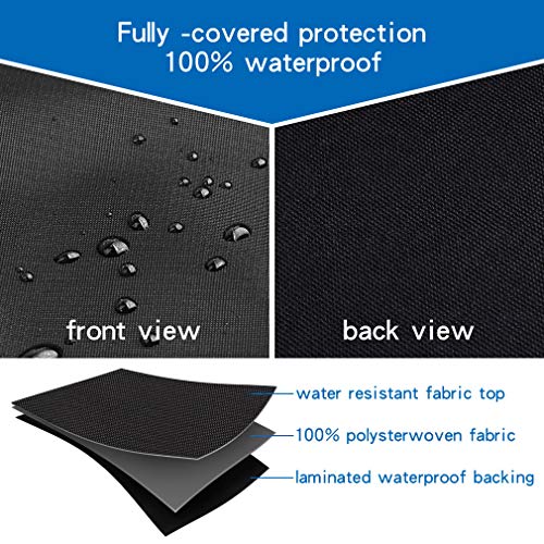 Stanbroil Grill Cover 8080 Replacement for Char-Griller Triple Play 93560 and Duo 5050 Double Play 5650 with Side Fire Box