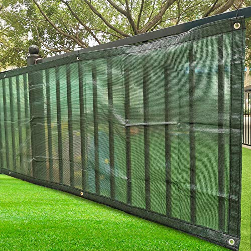 Sogaml Balcony Privacy Shield Sun Protection, Windproof Sun Shade UV Protection Privacy Screen Balcony Fence Mesh Net for Wall Garden Yard Porchs Deck Patio(3.5ftx16.4ft, Black)