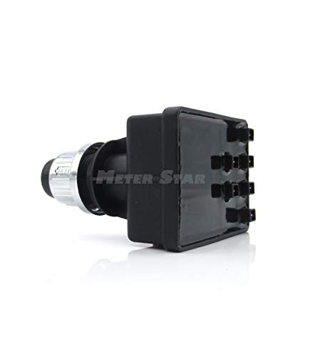 Meter Star CSA Certified 6 Male Outlet AA Battery Push Button Electronic Ignitor 1.5V Spark Generator BBQ Grill Replacement Accessories