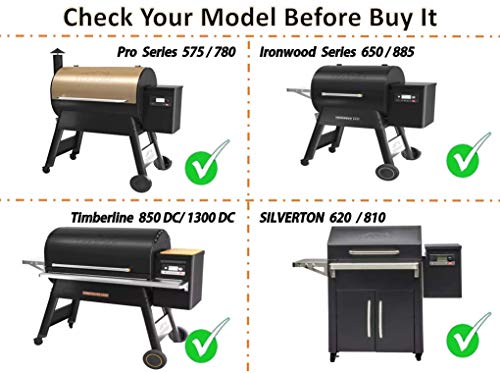 WAITCOOK Hot Rod Ignitor Kit Replace KIT0255 for D2 Traeger Wood Pellet Grill Pro 575/780,Ironwood 650/885 igniter