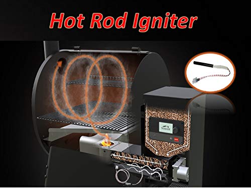 WAITCOOK Hot Rod Ignitor Kit Replace KIT0255 for D2 Traeger Wood Pellet Grill Pro 575/780,Ironwood 650/885 igniter