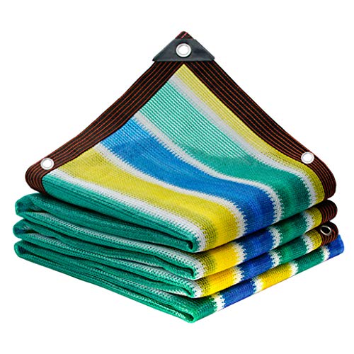 Shade Cloth Shade net Thickened Encrypted 90% Shade Cloth, Sunblock UV-Resistant, with Grommets, for Patio Lawn, Balcony Privacy Sunblock Screen Mesh
