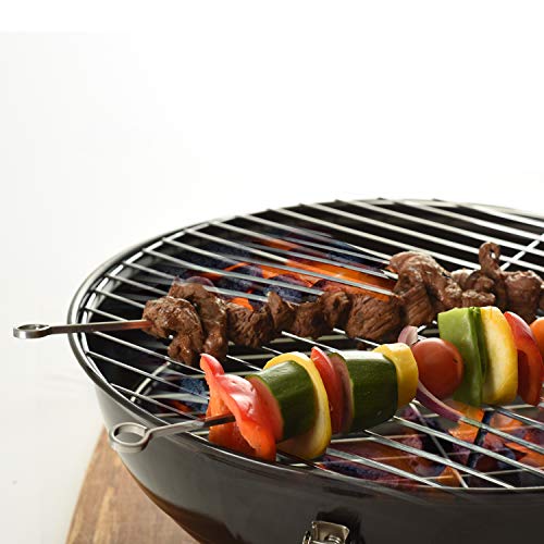 Norpro Stainless Steel 14-Inch Skewers, Set of 6, Silver