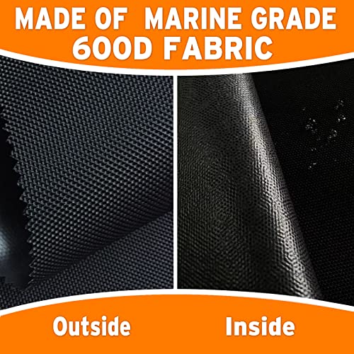 MeWeBlue Griddle Carry Bag Designed for 22β Blackstone Griddle with Lid and Stand, 600D Heavy Duty Waterproof Grill Carry Bag for Blackstone