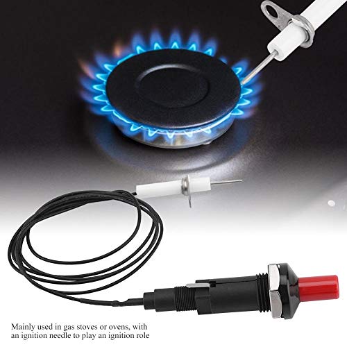 Beennex Piezo Igniter Replacement,Piezo Lgnition - 1 Out 2 Piezo Spark Ignition Kit BBQ Grill Push Button Igniter for Fireplace Stove Gas