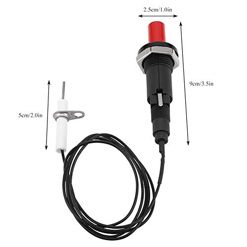 Beennex Piezo Igniter Replacement,Piezo Lgnition - 1 Out 2 Piezo Spark Ignition Kit BBQ Grill Push Button Igniter for Fireplace Stove Gas