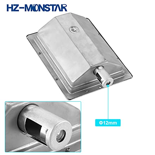 HZ-MONSTAR Ceramic Infrared DIY Heating Gas Burner, 8.66"x 6.69" (220x170mm) Infrared Heating Flame Ceramic Burner Head, Replacement Part for Outdoor Indoor Heater, BBQ Grill Stove, Oxyhydrogen Burner