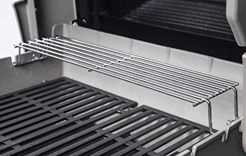 YIHAM 304SS 91288 Grill Warming Rack for Weber Spirit 200 Series with Side Control (Years 2009-2012) Spirit E-210, S-210, E-220, S-220 Gas Grill Upper Rack 23 3/4 inch Warming Grate KW426