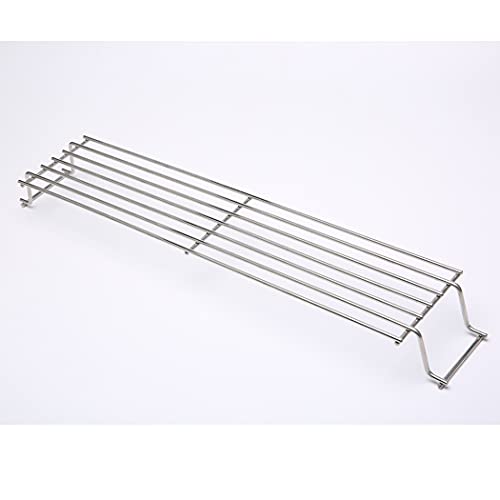 YIHAM 304SS 91288 Grill Warming Rack for Weber Spirit 200 Series with Side Control (Years 2009-2012) Spirit E-210, S-210, E-220, S-220 Gas Grill Upper Rack 23 3/4 inch Warming Grate KW426