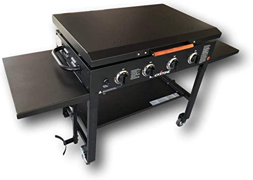 UTVGIANT 36 Inch Black Stone Griddle Cover Lid, Powder Coated Black Aluminum Lid Storage Cover for 36 inch Black Stone Griddles - Made in USA