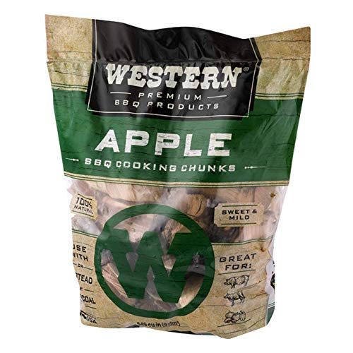 Western Premium BBQ Products Apple BBQ Cooking Chunks, 549 cu in (Pack of 1)