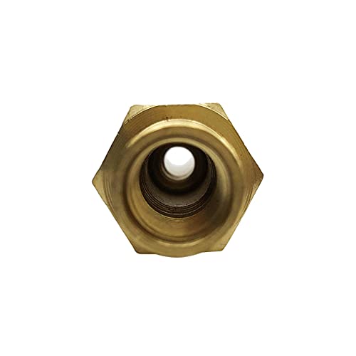 iRomehony Propane Quick Connect Disconnect Adapter Replacement for Weber Q100, 1000, 200, 2000, 1200, 2200 Portable Gas Grill - 1/8 in Female Thread x 1/4 in Male Quick Connect Plug