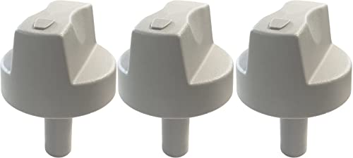 MaxLLTo 3 Pack Replacement 78960 164670 303614 Gas Grill Knobs Compatible for Weber Spirit 700 500 Genesis 1000 2000 3000 4000 5000 5500 Pre-2004 Genesis Silver Platinum I Models