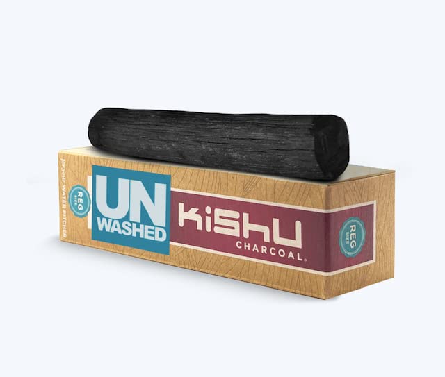 Kishu Charcoal Unwashed - 1 Regular Stick for Pitchers. The Finest Binchotan from Japan! Absorbs Toxins.