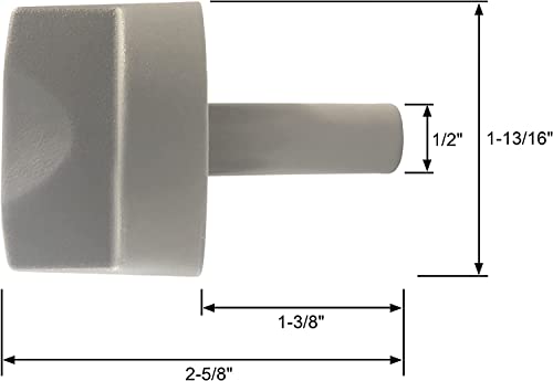 MaxLLTo 3 Pack Replacement 78960 164670 303614 Gas Grill Knobs Compatible for Weber Spirit 700 500 Genesis 1000 2000 3000 4000 5000 5500 Pre-2004 Genesis Silver Platinum I Models