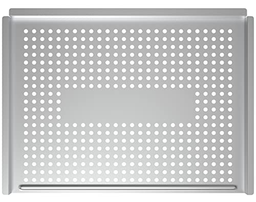 soldbbq Grill Baskets, Stainless Steel Grill Vegetable Basket, Grill Topper Tray Replaces Part for Traeger, Pit boss, Cooking Tray for Vegetable, Fruit and Other Small Food, 16" x 11.5"