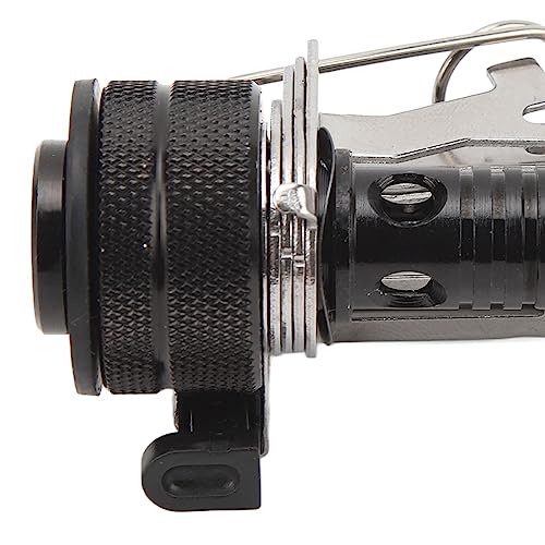 Mini Pocket Stove, Efficient and Stable Portable Picnic Camping Burner for Picnic (Brass Connector)