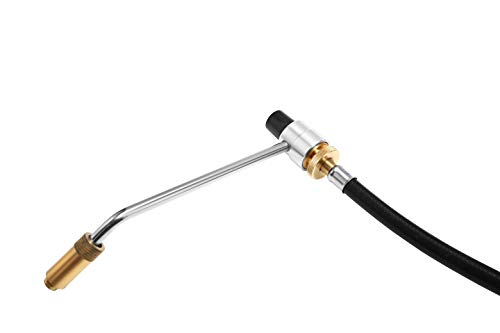 LS'BABQ 5 Ft Propane Adapter Hose 1 lb to 20 lb Converter and Gas Regulator fit for Coleman Propane Gas Stoves 5430 Grills, Gas Stove Regulator Part Connector Fitting Replacement Kit
