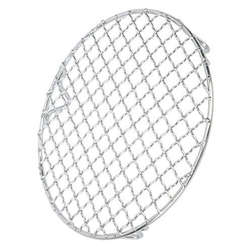 Vifemify Multi-Purpose Stainless Steel Grill Net BBQ Steamer Rack Fryer Accessories Healthy and Non Toxic Easy to Use Easy to Clean