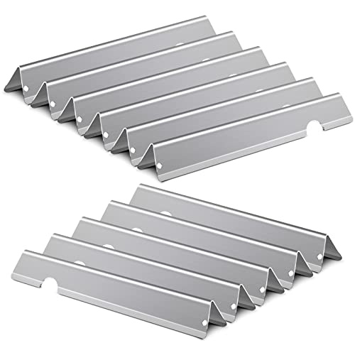 Replacement Flavorizer Bars for Weber 66796, 91611, Weber Genesis II 610, Genesis II LX 640,Genesis II 600 Series, Heat Deflectors Stainless Steel Kits Flavor Bar