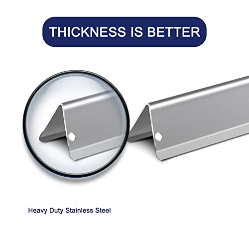 Replacement Flavorizer Bars for Weber 66796, 91611, Weber Genesis II 610, Genesis II LX 640,Genesis II 600 Series, Heat Deflectors Stainless Steel Kits Flavor Bar