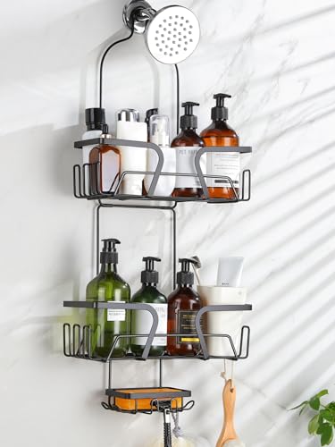 KEGII Hanging Shower Caddy Over Shower Head