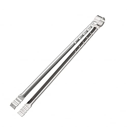 Florian Multi Proposal Tongs High strength Stainless Steel, Bounds Spring, Smooth Edge For food, BBQ Charcoal Fire, Bulgogi, Cooking, Outdoor, Korean Kitchen Tools (Extra Long. 17.7Inch /450 mm)