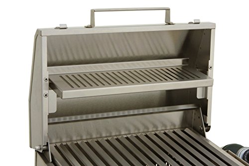 Solaire SOL-IR17BWR Anywhere Portable Infrared Warming Rack Gas Grill, Stainless Steel