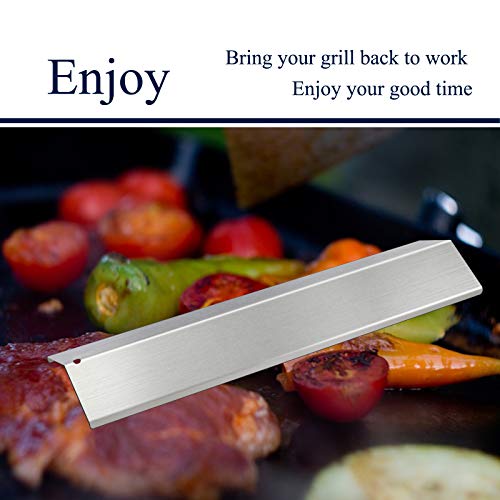 Folocy Stainless Steel Grill Heat Plates Shield Heat Tent BBQ Gas Grill Replacement Parts for Costco CGR30LP, SGR27LP, Sonoma SGR27, Tuscany CS784LP, cs892lp, SH-CS812LP, SGR30M, SGR30MLP Grill Model