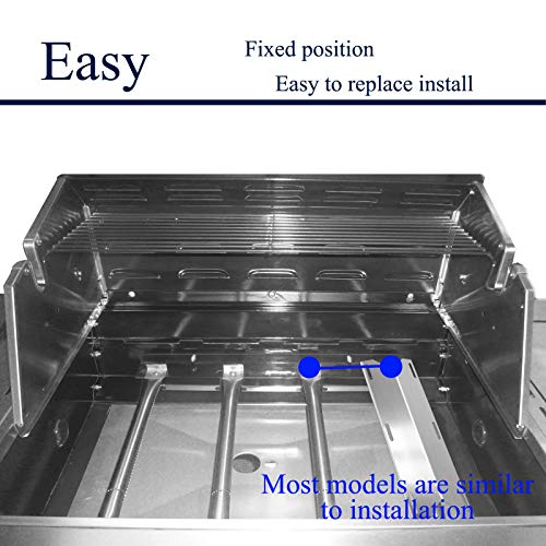 Folocy Stainless Steel Grill Heat Plates Shield Heat Tent BBQ Gas Grill Replacement Parts for Costco CGR30LP, SGR27LP, Sonoma SGR27, Tuscany CS784LP, cs892lp, SH-CS812LP, SGR30M, SGR30MLP Grill Model