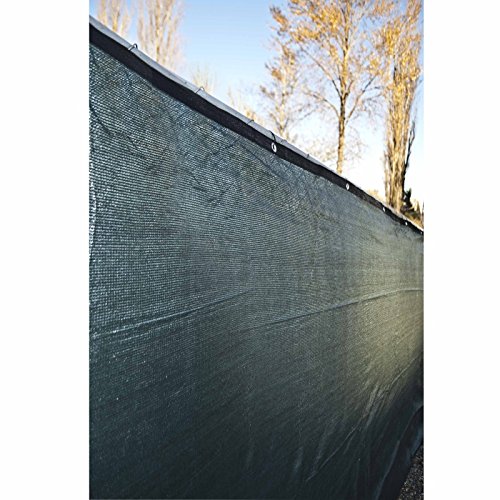 TruePower Privacy Fence Screen 5' Tall x 50'' Long - Green for Patio, Deck, Balcony, Backyard, Fence, Apartment Privacy