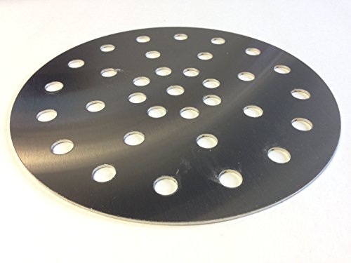 LavaLock Stainless Fire Grate for Sm. Big Green Egg Firebox, Small Charcoal Replacement 5.6" Diameter