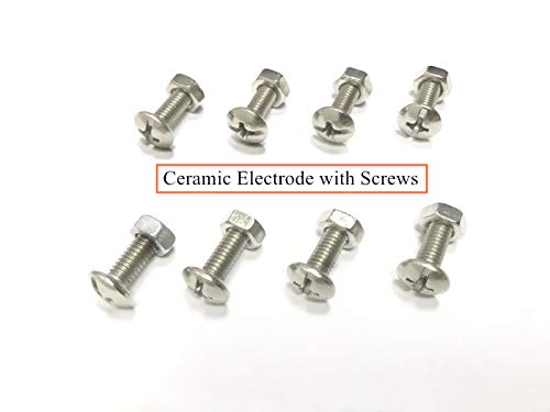 BBQ Future 4-Pack Ceramic Ignitor Electrode Replacement for Select Gas Grill Models by Kenmore, Nexgrill, Members Mark, Tera Gear and Others