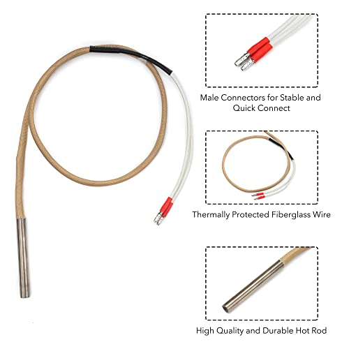 Stanbroil Replacement Igniter Hot Rod for Green Mountain Davy Crockett Pellet Grill