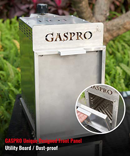GASPRO 1500℉ Quick Cooking Propane Infrared Steak Grill with Foldable Dustproof Panel, 304 Stainless Steel