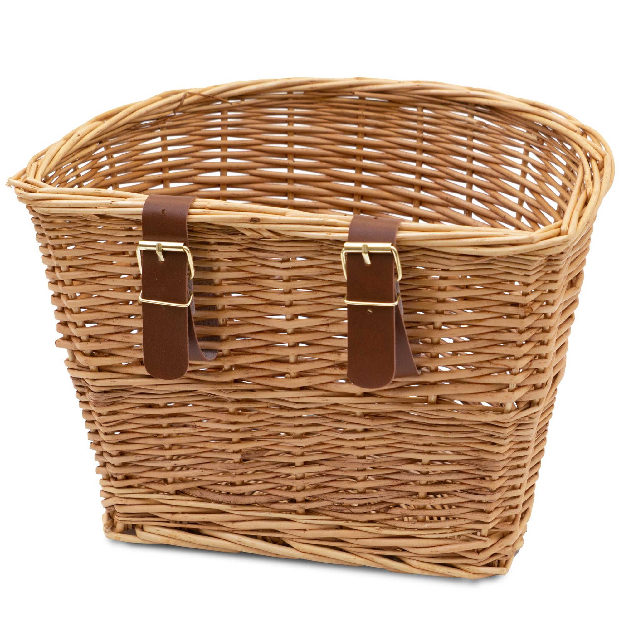 sixthreezero Around The Block Women's Beach Cruiser Bike + ProsourceFit Wicker Bike Basket