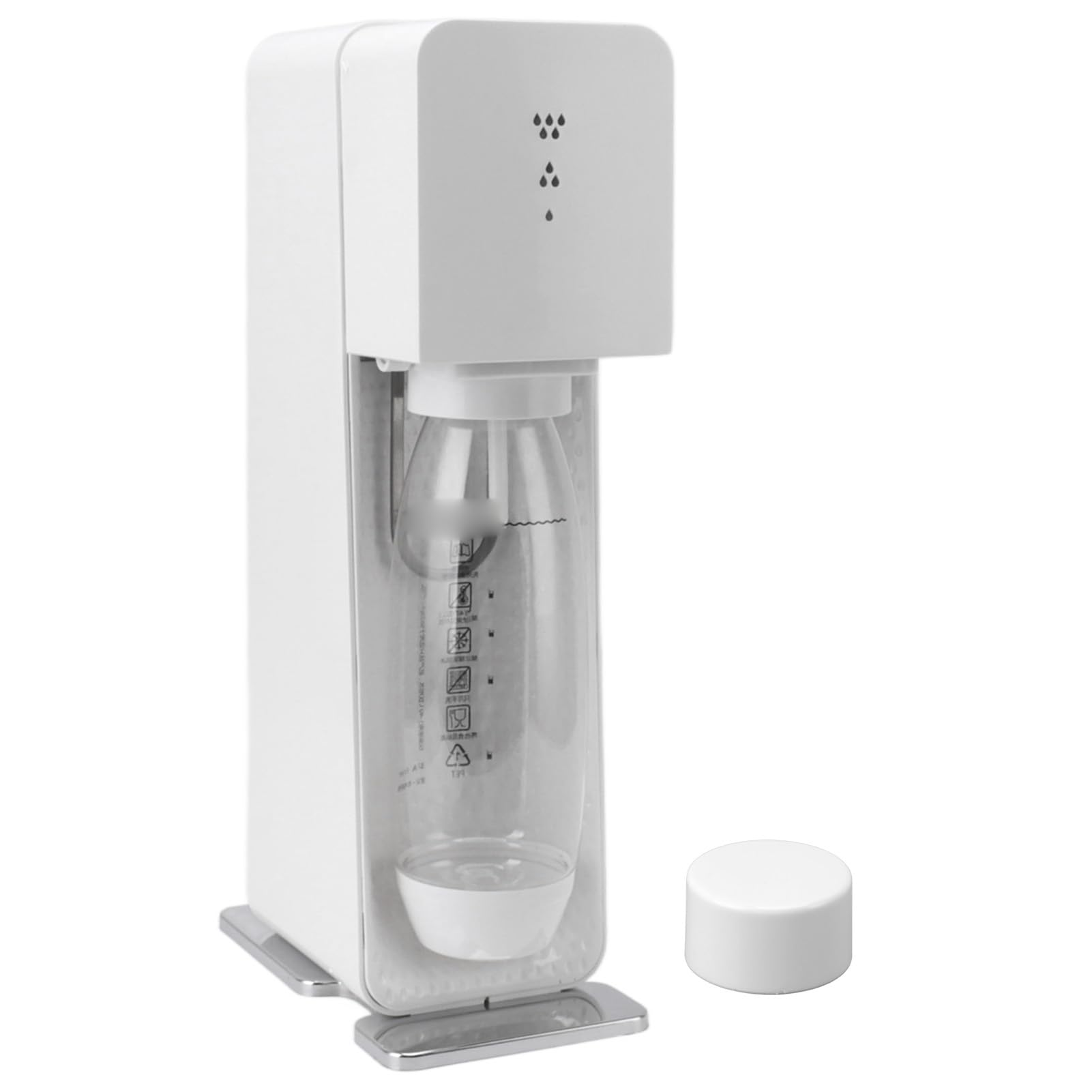 Sparkling Water Maker, Bubble Soda Maker, Easy to Operate Sparkling Water Maker, Desktop Household Commercial Carbonated Beverage Machine for DIY Bubble Fruit